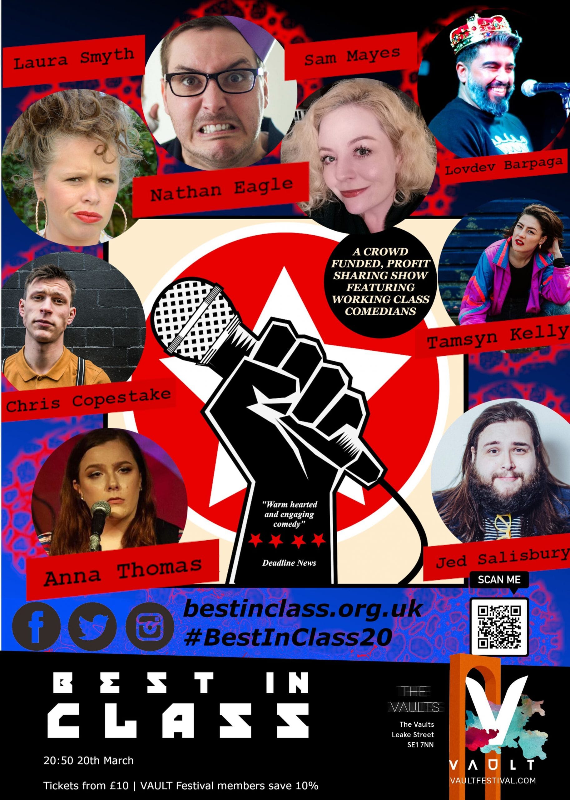 Best in Class 2020 Line Up Announced - Funny Women Magazine