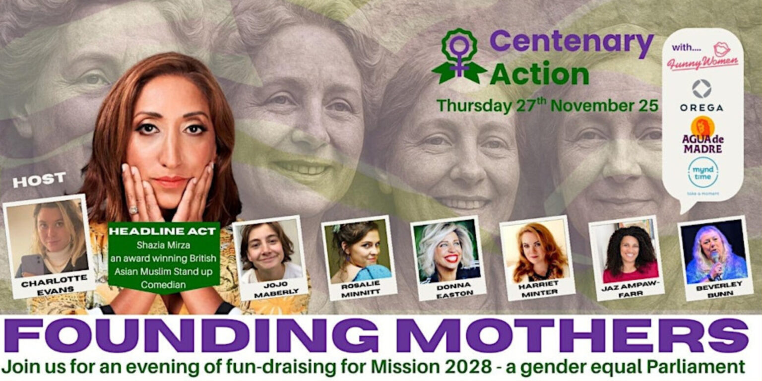 Funny Women Alumni join Founding Mothers Event for Centenary Action - Funny Women Magazine